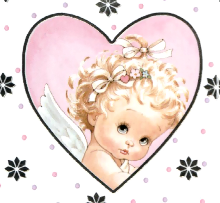Dulce angelito de Ruth Morehead ilustraciones gratis - My Little House