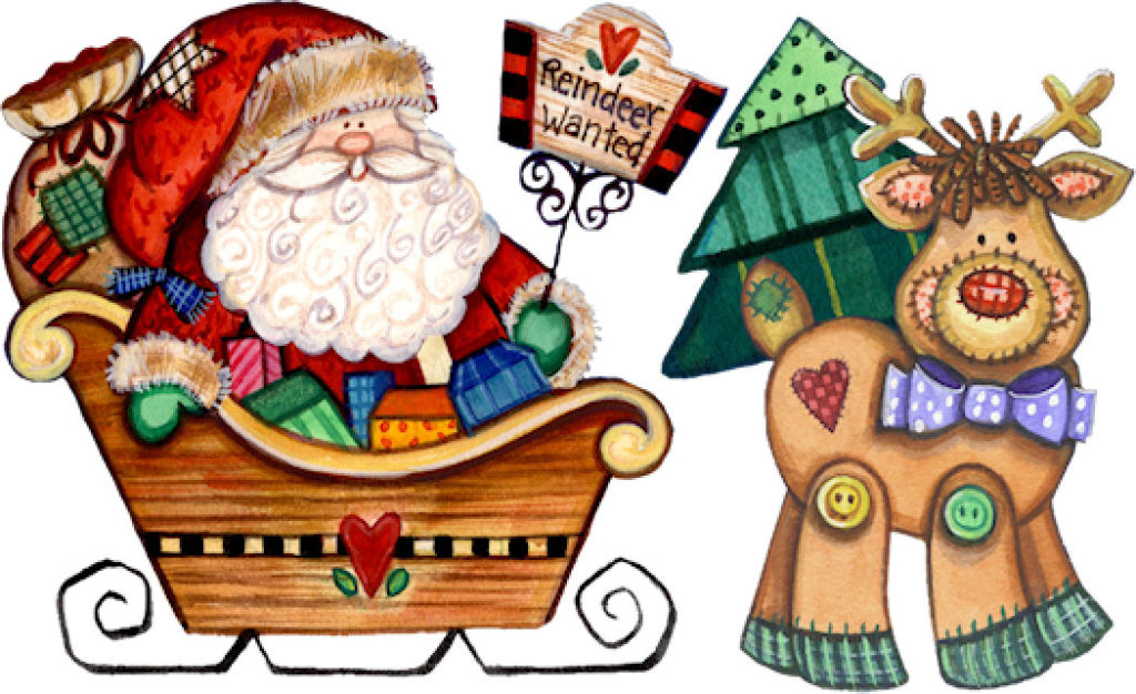 Renos en Navidad 9 de ellos ayudaban a Papá Noel - My Little House