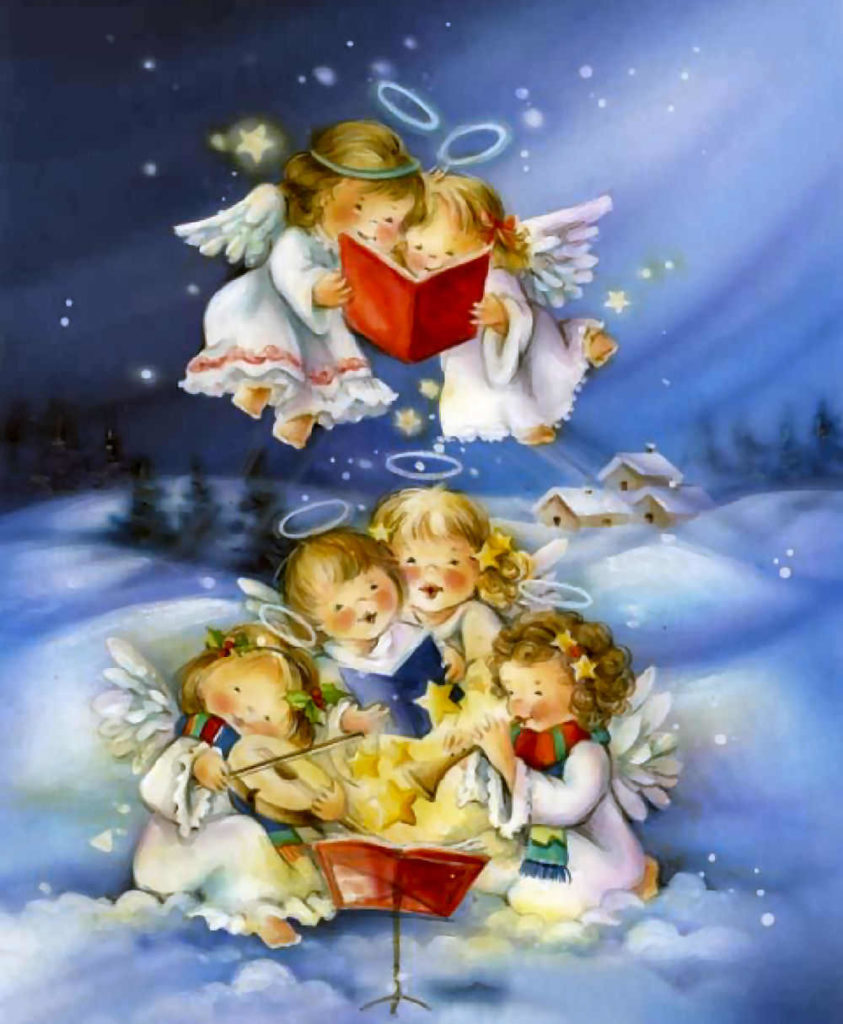 Angelitos, muchos angelitos